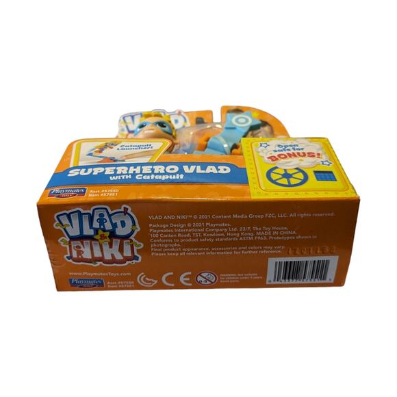 Playmates Toys | Toys | Vlad And Niki Superhero Vlad With Catapult Ages ...